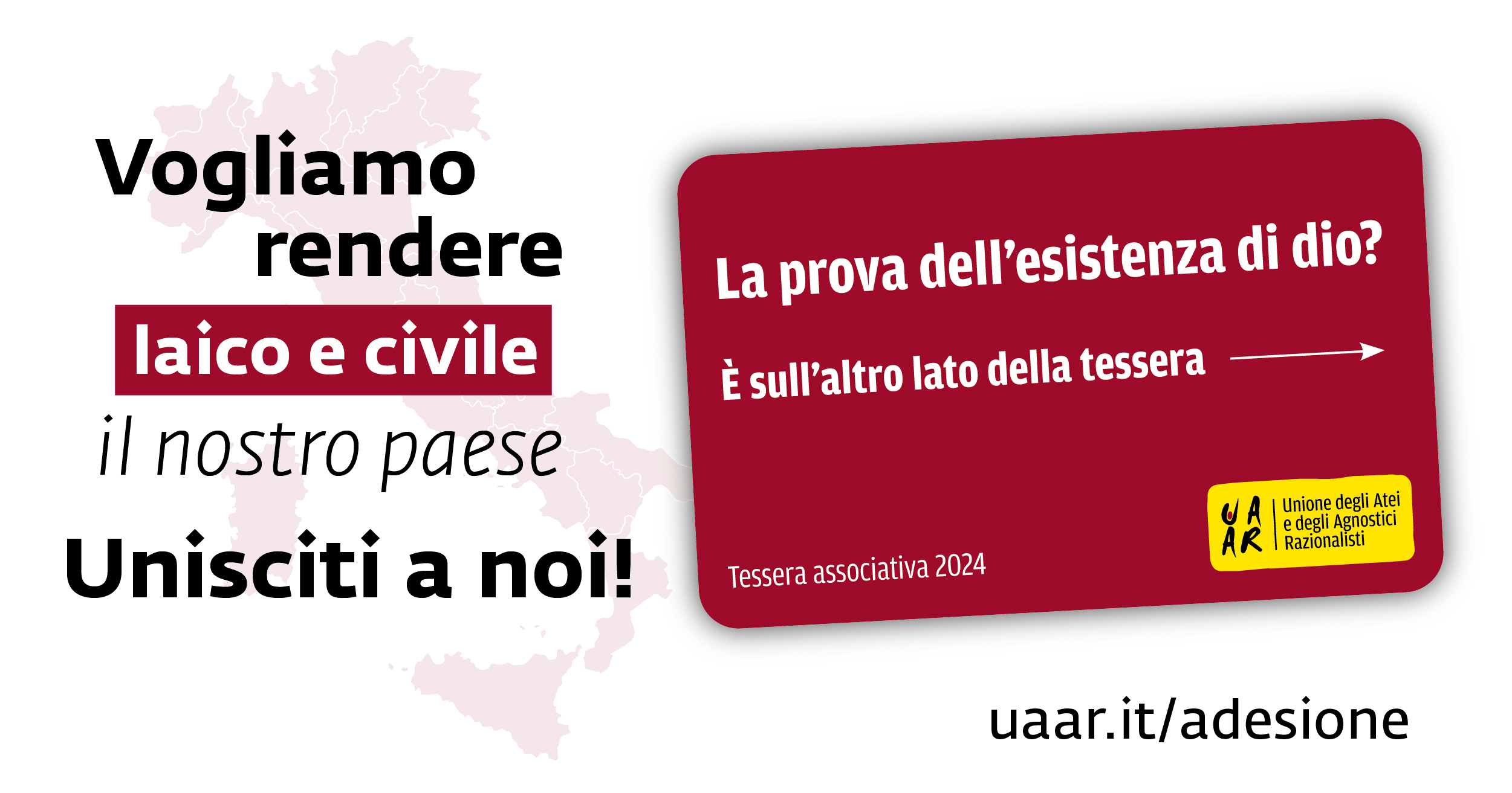 Iscrizione all’Uaar | UAAR