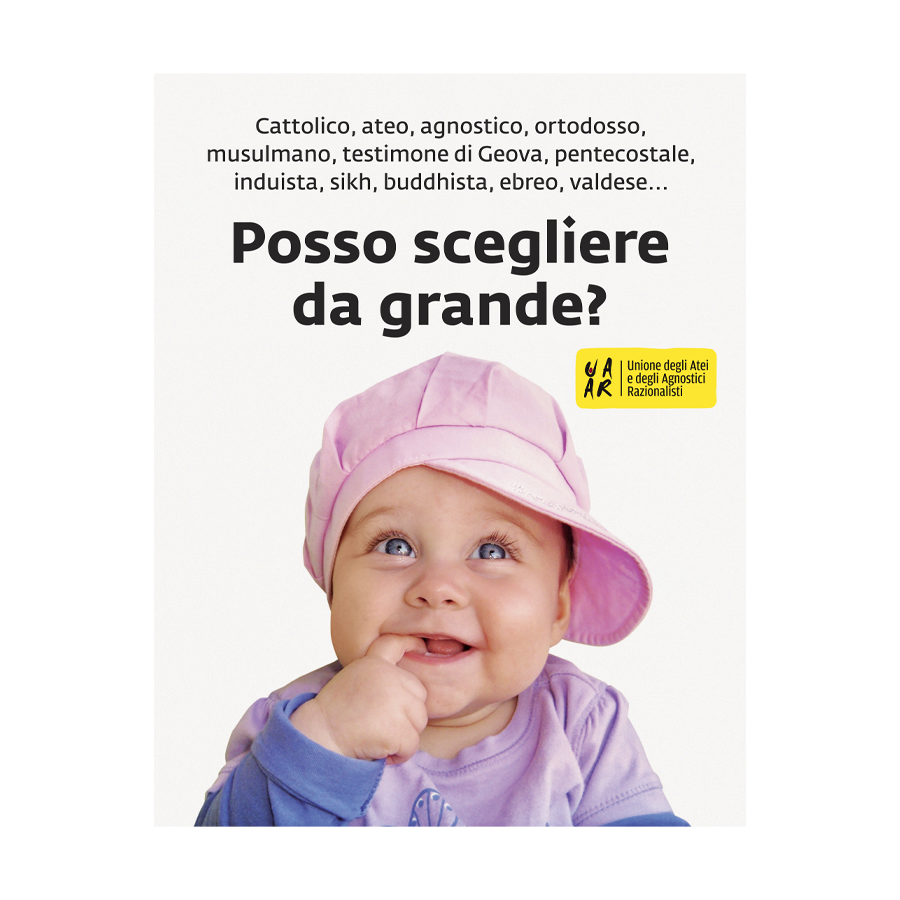Magnete "Posso scegliere da grande?" | Shop | UAAR